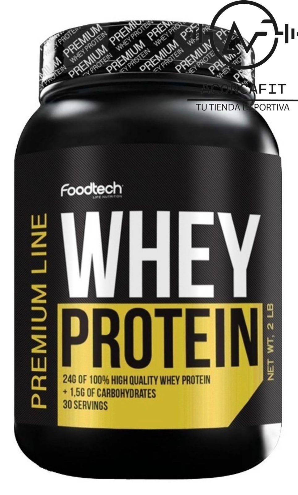 Premium Whey Protein proteína sabor smothie delite vainilla en pote de ...